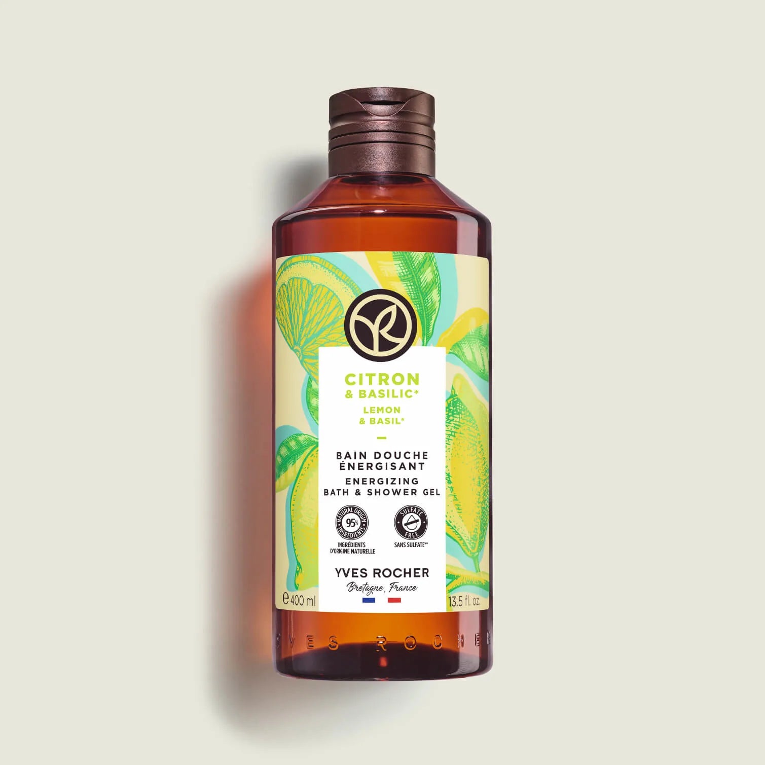 檸檬羅勒沐浴露 400ml | Yves Rocher Hong Kong